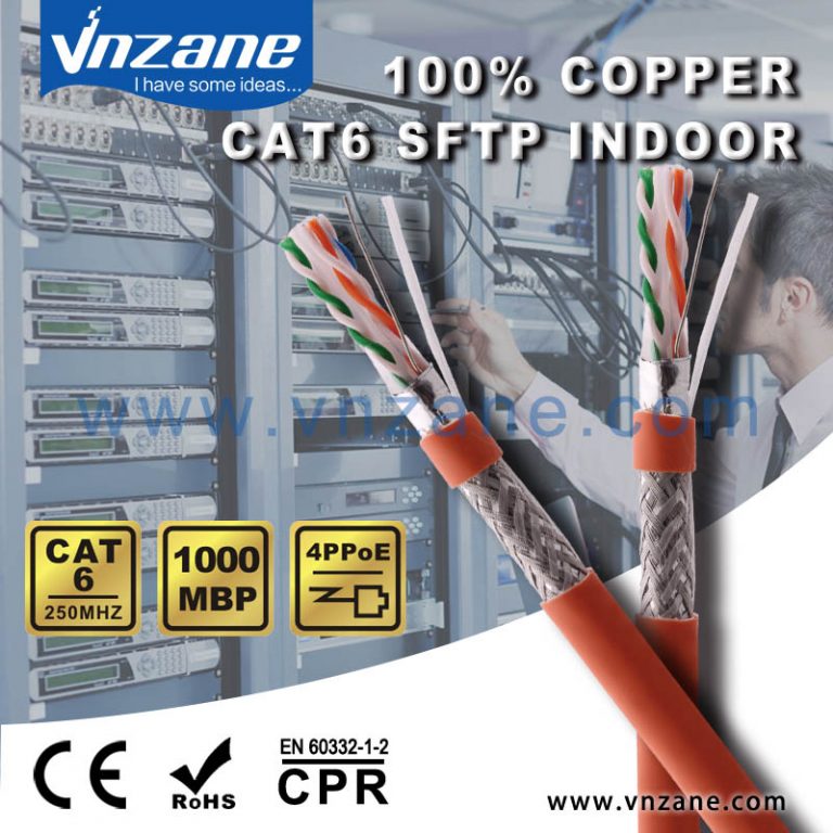 Cat6 SFTP Cable, Cat6 SFTP and Cat 6 SFTP | VNZANE