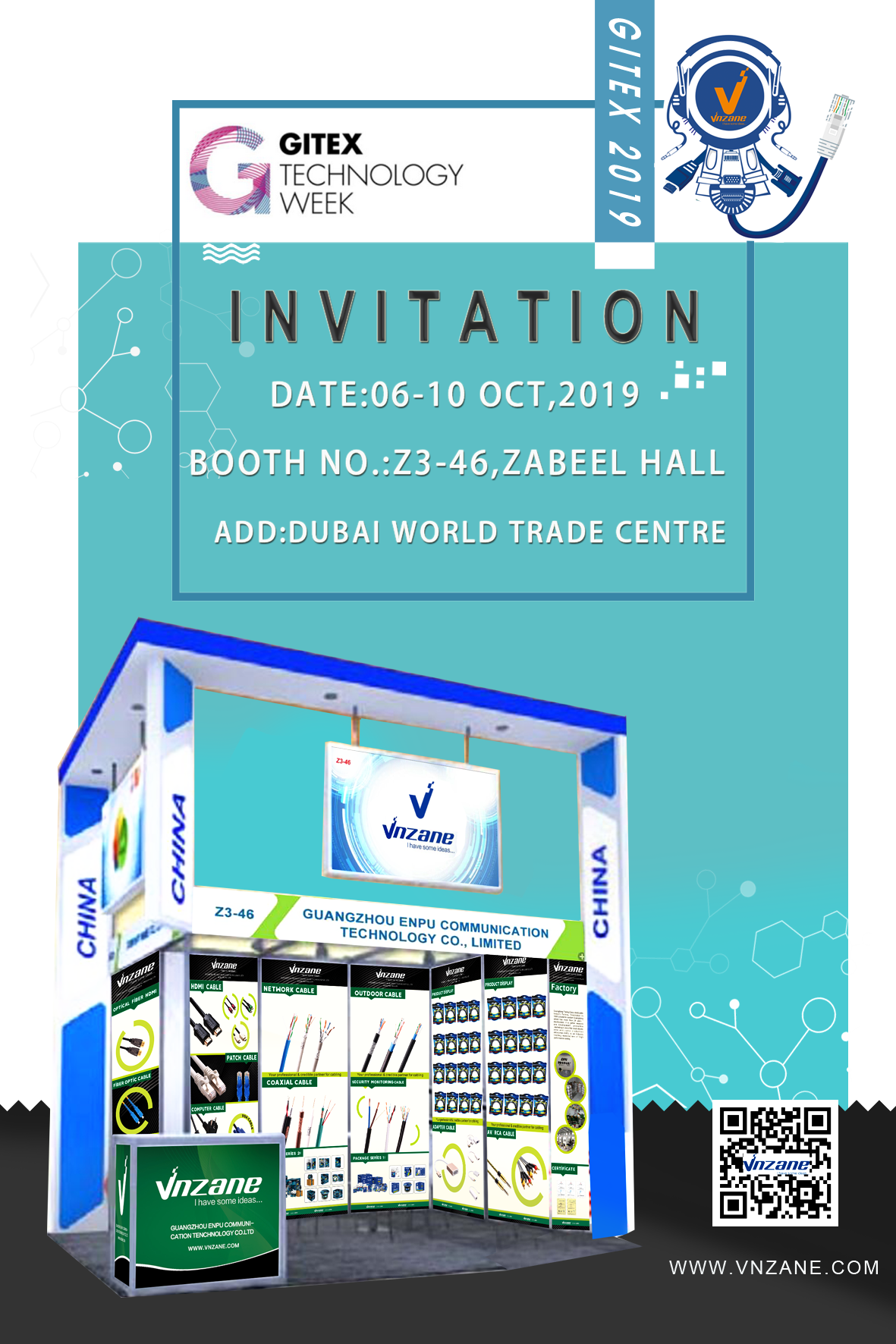 ENPU INVITATION OF GITEX 2019 - VNZANE
